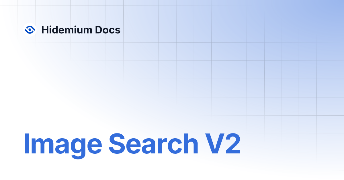 Image Search V2 | Hidemium Docs